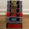 SNES Stacked Game Cartridge Display Stand - Etsy