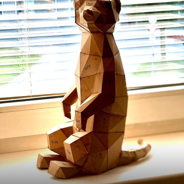 Hammerhead Shark Papercraft, 3D Papercraft, Build Your Own Low Poly ...