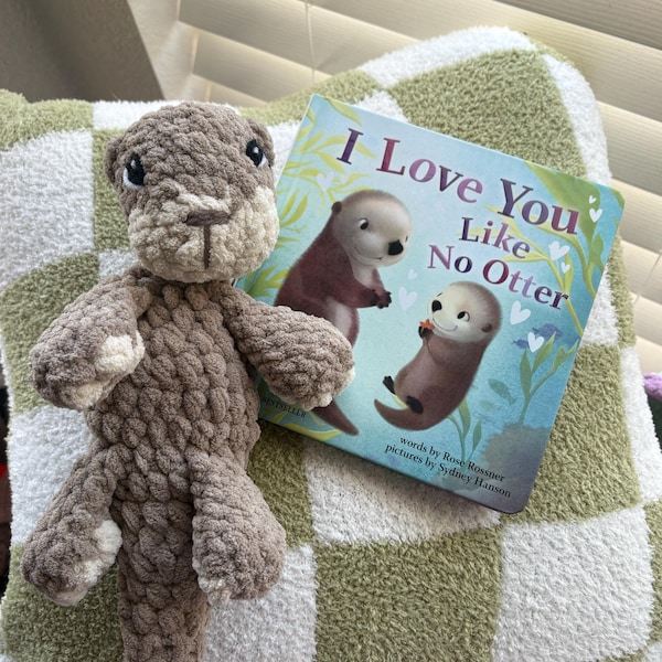 Reed the Otter Pup Crochet Pattern| LOW SEW Crochet Pattern|crochet ...