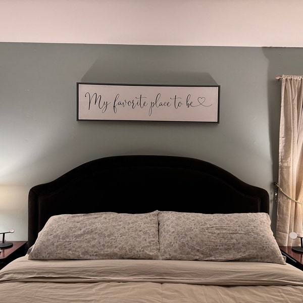 Master Bedroom Wall Art Over the Bed, Bedroom Signs Above the Bed ...