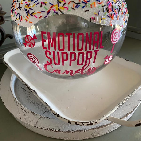 Funny Motivational Candy Jar Gift, Custom Treat Candy Holder for Boss ...