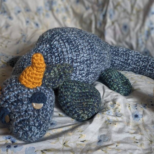 Luna the Loch Ness Monster / PDF Pattern / Crochet, Amigurumi, Beginner ...