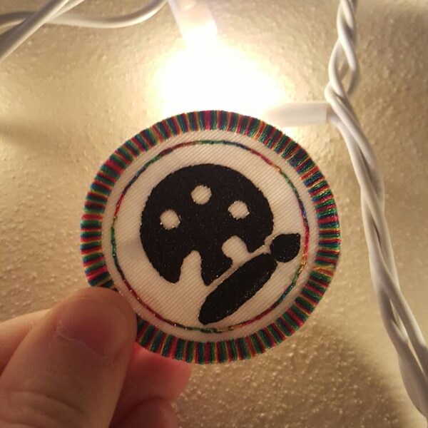 2" Art Merit Badge! Custom Made! - Etsy