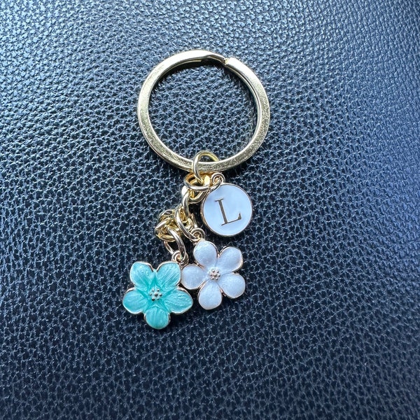 Customized Keychain With Personalized Letter Initials, Personalized ...