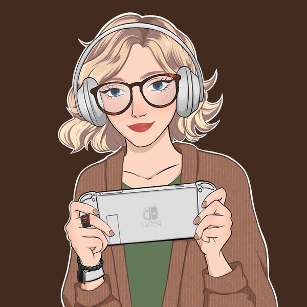 Custom Pngtuber Avatar for Twitch Streamers, Discord, Youtube, Tiktok ...