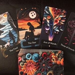 Indie Tarot Deck, RSW Based Deck, Tarot Deck With Guidebook, Beginner ...
