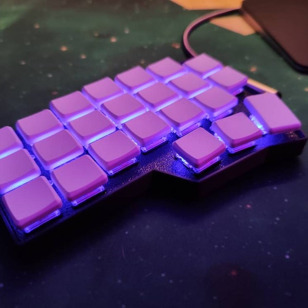 Pre-soldered Wireless Felixkeeb (wireless Helix With MX Hotswap Sockets ...