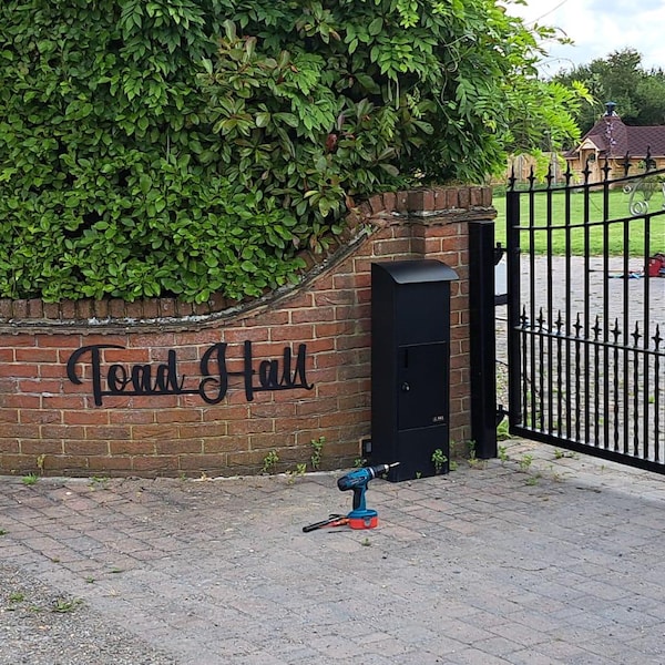 Custom Metal Farmhouse Sign, Custom Unique Family Gift, Personalized ...