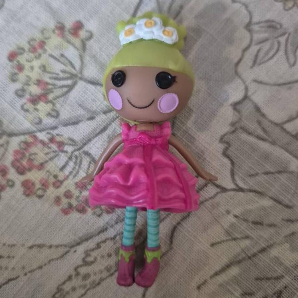 Vintage 3” Lalaloopsy Mini Dolls. Blossom Flowerpot, Curls N Locks ...
