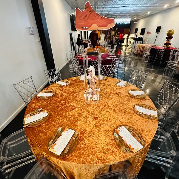 Airman 3D Number 2023, Sneaker Head Party Decor, Jumpman 3D Numbers ...