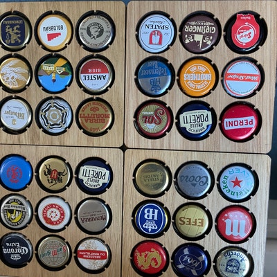 Beer Cap Coaster Beer Bottle Cap Coaster Gift Craft Beers Gifts for Him ...