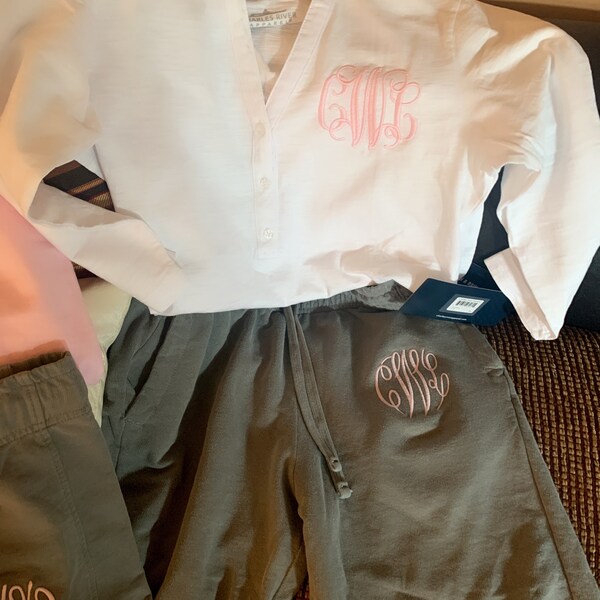 Monogrammed Henley Personalized Henley Shirt - Etsy