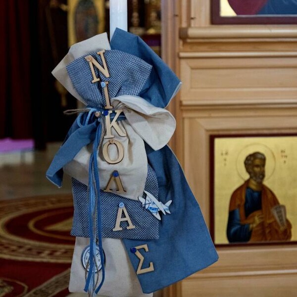 Swan Greek Baptism Set for Girls baptism Girl Set-orthodox Baptism ...