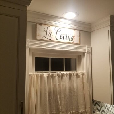 La Cocina Sign/spanish Signs/spanish Style Kitchen/kitchen Signs/modern ...