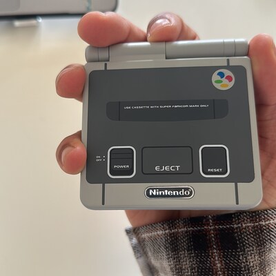 Gameboy Advance SP Usbc Type C Mod With 3D Printed GBA SP and Power ...