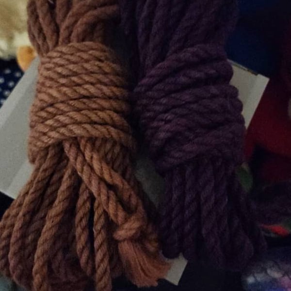 Jute Bondage Rope - Pink - Etsy