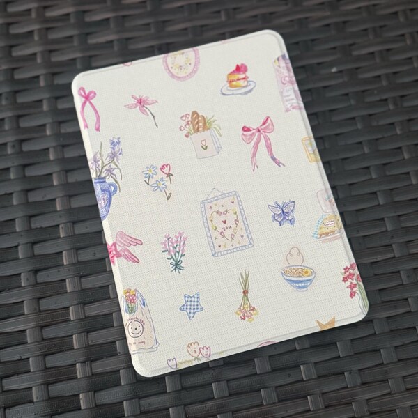 Girly Doodle Kindle Case 12th 2024 All New Kindle Paperwhite Cute ...