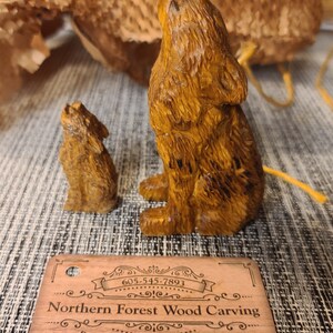 Hand Carved Wooden Howling Wolf Figurine - Etsy