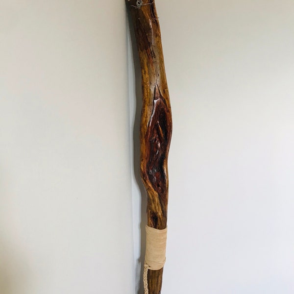 65 Diamond Willow AMAZING Staff Wood CARVING, Walking Stick ...