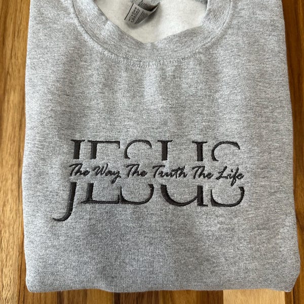 Jesus the Way the Truth the Life Embroidery Designs, Christian ...
