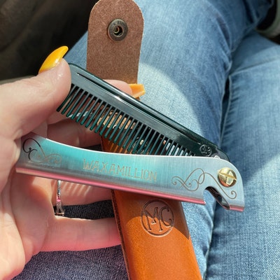 Personalised 'carbon' Man Comb - Etsy
