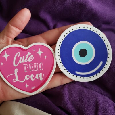 Cute Pero Loca Vinyl Sticker Free Shipping 3 Inch Sticker - Etsy