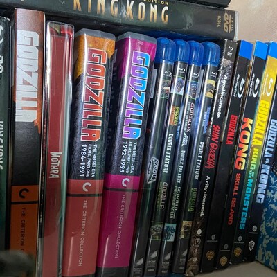 Godzilla Show Era 4-piece for 2-disc Criterion Cases Version 2 With ...