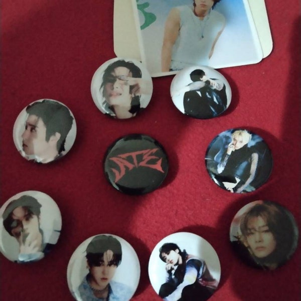 Stray Kids ATE 1" 25mm Mini Button Pin Set | K-pop | STAY | Kpop ...