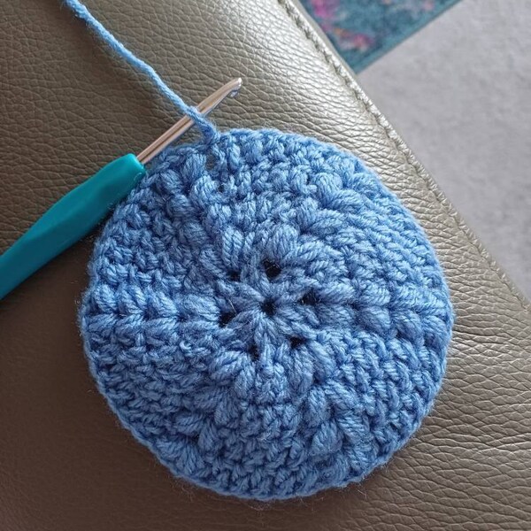 Hexi Puff Blanket PDF Crochet Pattern | Instant Download | Crochet ...