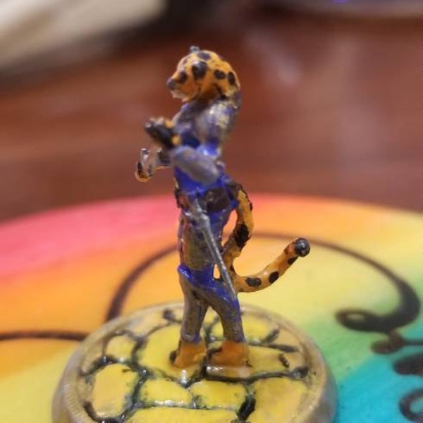 Female Tabaxi Fighter, Druid, Wizard, Cleric- Werepanther, Werecat ...