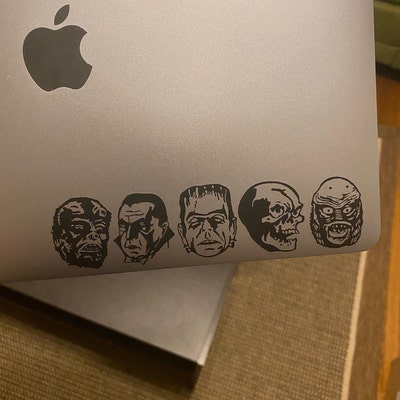 Halloween Vintage Monster Horror Character Decal DISH NOT INCLUDED - Etsy