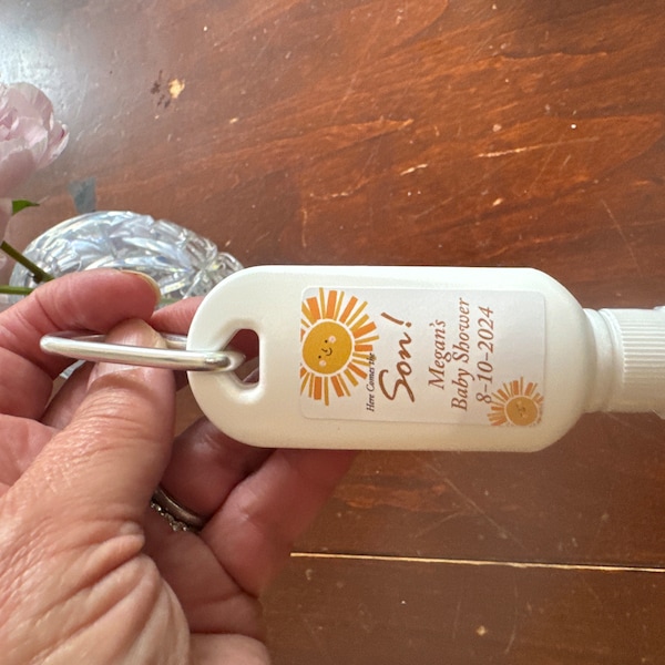 Printed Personalized Sunscreen SPF30 With A Little Ray of Sunshine is ...