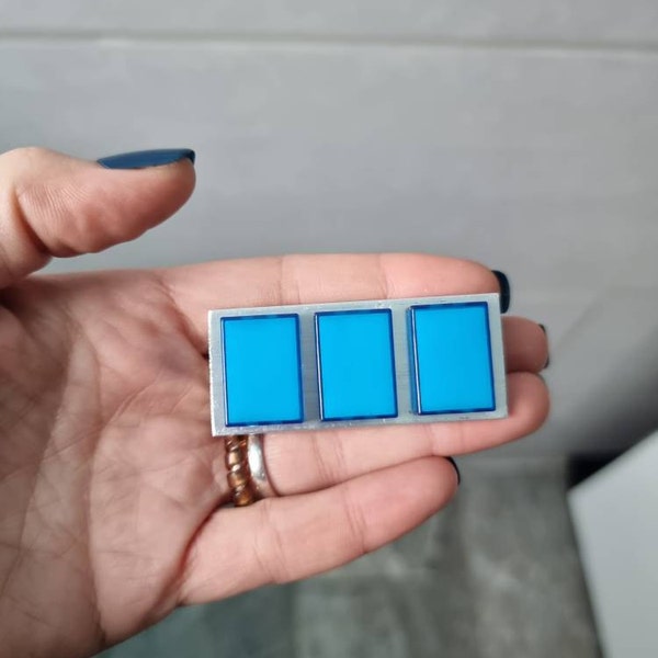 Imperial Officer Code Cylinder Silver Clip Dosimeter Style Replica Star ...