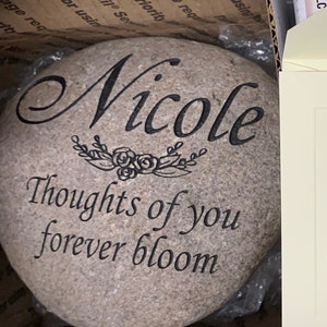 Bluestone Rock 6 X 12 Paver Custom Engraved | Etsy