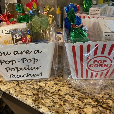 Personalized Popcorn Tub Custom Popcorn Tub Party Favor Custom - Etsy