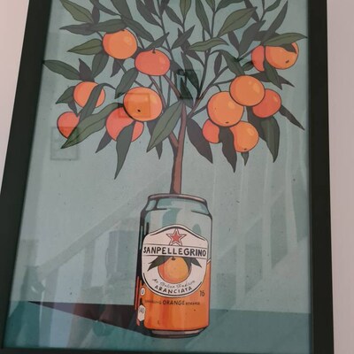 5 Pack of Funky Postcards/mini A6 Illustrated Art Prints. Plants ...