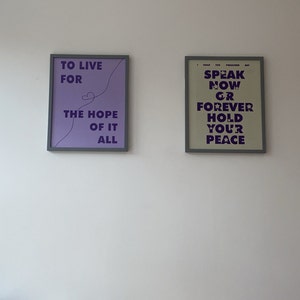 Lover Taylor Swift Poster This is Our Place, We Make the Rules Song ...