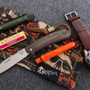 Orange EDC Hank - Etsy