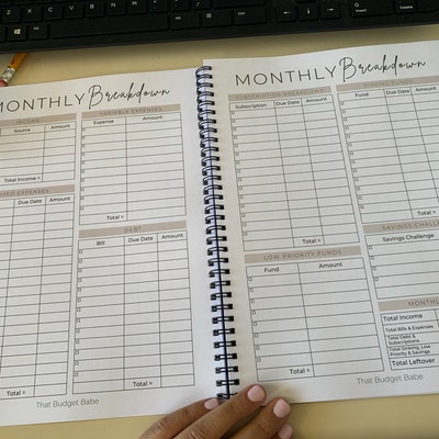 The Essentials Budget Bundle Budget Organizer Finance Planner Budget ...