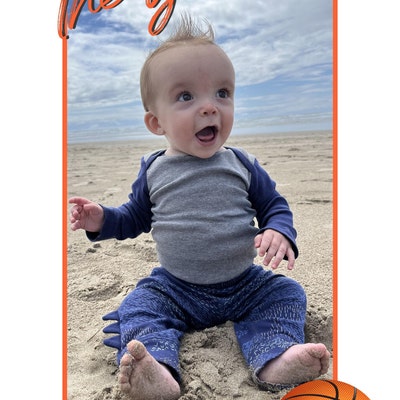 Basketball Rookie of the Year First Year Milestone Template - Etsy