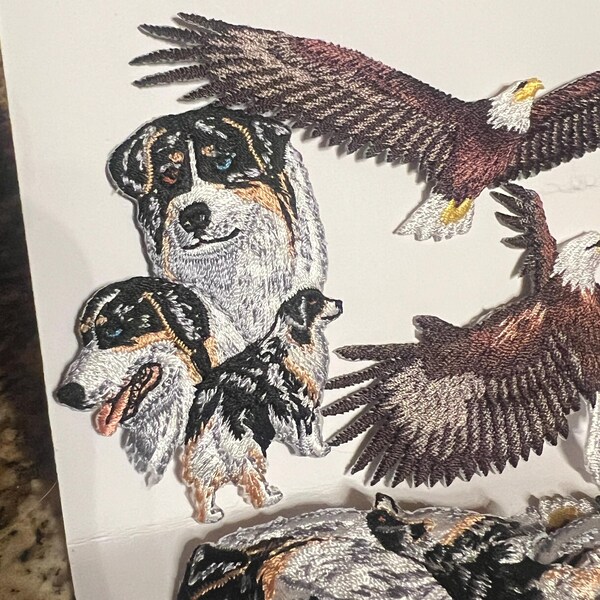 Corgi Patch Iron on Patch Applique Embroidered Patch - Etsy