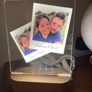 Personalised LED Illuminated Frame Bespoke Engraved Light Up - Etsy
