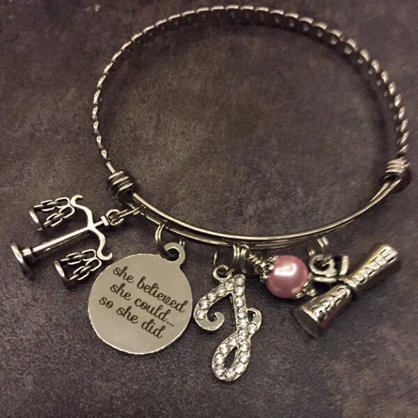 Scales of Justice Bracelet-paralegal Gift-lawyer Gift-law Gift-legal ...