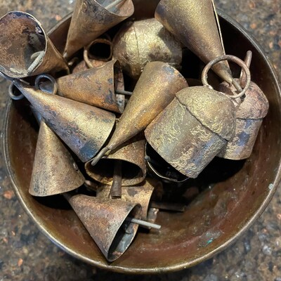 Wreath Mix-20 Bells/ Old World Bells/ Tin Bells/ Sleigh Jingle - Etsy