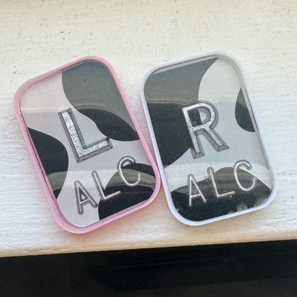 White Floral Xray Markers-radiology Tech-xray Markers With Initials ...