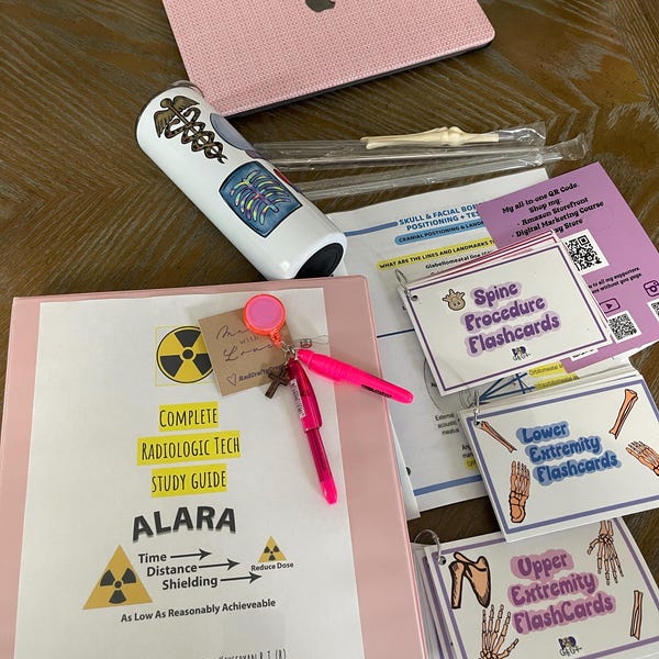 Radiology Technologist 2 Week Study Plan + Guide - X-ray Tech Study ...