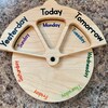 Days of the Week Wheel Yesterday Today Tomorrow Wheel Montessori ...