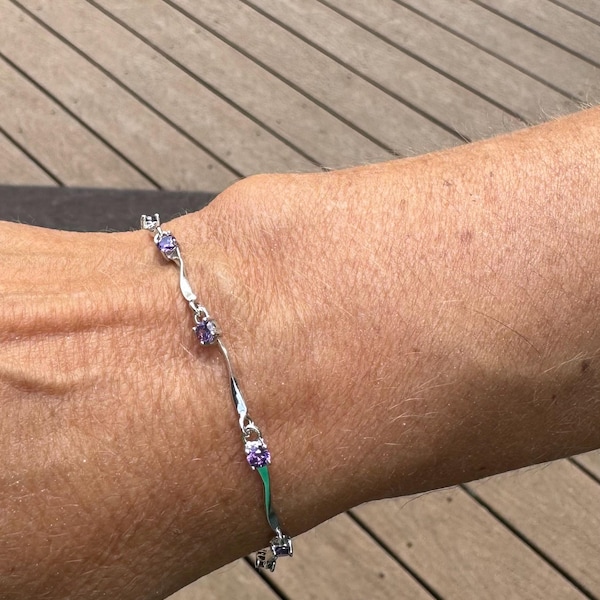 Handmade 925 Sterling Silver Red Ruby Cyborg Gothic Robot Biker Mens ...