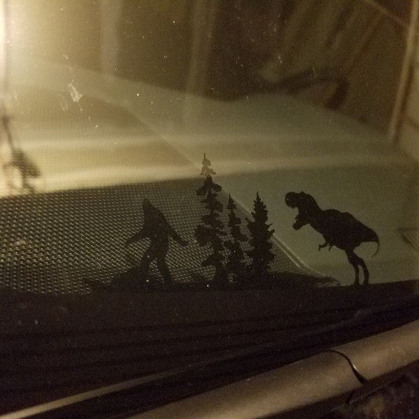 Bigfoot Sasquatch Easter Egg Decals Big Foot Yeti Stickers Fit for Jeep ...
