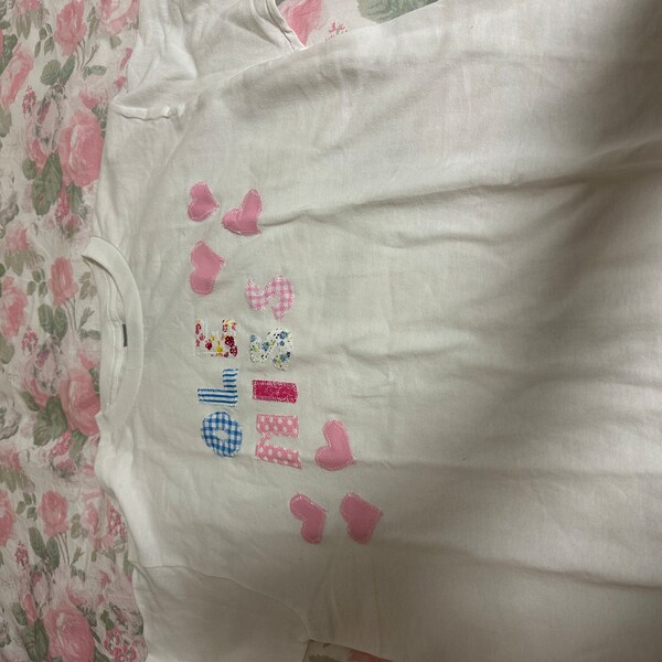 CUSTOM PATCHWORK TSHIRT - Etsy